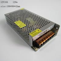 China Silver Skillful AC DC 120W 220V 12V 24V 5A 2.5A Power Supply 12V 10A and 88% for sale
