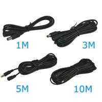 China 12V Male to Female 2.1x5.5MM Extension Power Cable for CCTV Camera Copper Conductor for sale