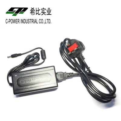 China Desktop 100 240V AC 12VDC 6Amp Adapter 72W 12V Black Power Supply Output Current 6A for sale