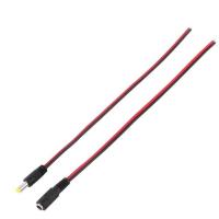 China 30cm CCTV Security Camera DC Male Female Power Jack Plug Connector Cable Made of Copper for sale