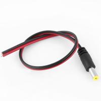 China 30cm CCTV Security Camera DC Male Female Power Jack Plug Connector Cable Made of Copper for sale