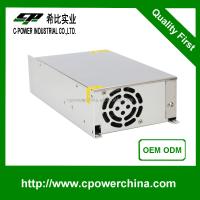 China Top-10 AC DC 24V 36V 48V 600W High Voltage Power Supply with Output Frequency 50/60Hz for sale