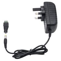 China Over-temp Protection Colorful LED Power Supply 220v 12v 24v 2.5a 5a for CCTV Adaptor for sale