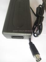 China Indoor 4pin Din 12V 3A 36W Desktop DC Power Supply Adapter with AC Cable for sale