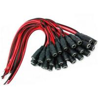 China 5.5x2.1mm Pigtail Male Female DC Cable for CCTV Camera LED Lights 12V Copper Conductor for sale