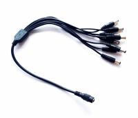 China Power Supply 5.5*2.1 DC Connector with Open Wire Cable and Multi-core PVC Jacket for sale