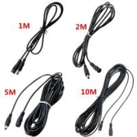China 1M 2M 3M 5M 10M Length CCTV DC Cable with Male and Female Connector for sale