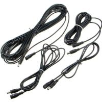 China 1M 2M 3M 5M 10M Length CCTV DC Cable with Male and Female Connector for sale