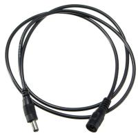 China 1M 2M 3M 5M 10M Length CCTV DC Cable with Male and Female Connector for sale