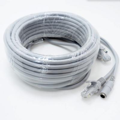 China Widely Used Cat5E Network Ethernet LAN Video Power Cable for CCTV IP Camera for sale