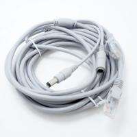 China Widely Used Cat5E Network Ethernet LAN Video Power Cable for CCTV IP Camera for sale