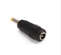China Black ADAPTER for DC Power Plug 5.5x1.7mm Male to 5.5x2.1mm Female Jack Connector for sale