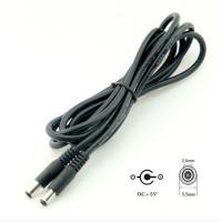China Black 1/2/5/10M Power Supply Extension DC Cable for CCTV Security Camera 5.5x2.5mm for sale