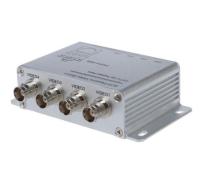 China Video Transmission 4CH CAT5 HD Passive UTP Video Balun BNC Female Transceiver RJ45 for CCTV System for sale