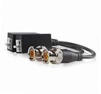 China ABS Plastic UTP Twisted Passive Video Balun Transmitter Transceiver for CCTV System for sale