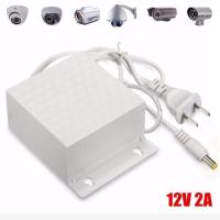 China 12VDC 2A Waterproof Rainproof Switching Power Supply Adapter for Outdoor CCTV Camera for sale