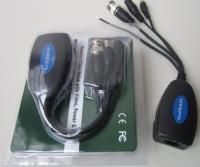 China CCTV BNC Video Power Data Balun/ Transceiver Extender via Cat5e Surge Protection for sale