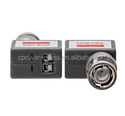 China Easy Installation CCTV Coaxial BNC Video and Power Balun Transceiver to CAT5 RIGHT ANGLE for sale