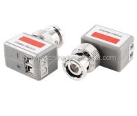 China Easy Installation CCTV Coaxial BNC Video and Power Balun Transceiver to CAT5 RIGHT ANGLE for sale