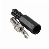 China Black 5.5mm x 2.1mm Male DC Power Plug Jack Solder Connector Adapter for Gender for sale