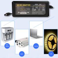China CE Approved 60W AC DC Power Adapter for C-Power Supply AC 100V 240V 12V DC 5A 24V DC 2.5A for sale