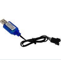 China ABS Material SM-4P Connector Li-ion Battery Charger with USB Cable and Protection for sale