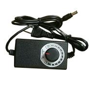 China Plug In 3-12V 24W DC Adjustable Power Adapter Stepless Voltage Regulator 2A 5.5*2.1 for sale