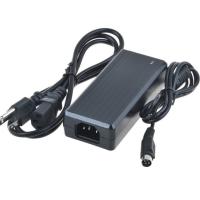 China Efficiency of 85% 36W 4Pin 4A 5A Black AC100-240V DC12V Power Adapter for Hikvision for sale