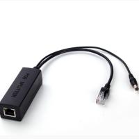 China 10/100Mbps Data Transfer Rate POE Splitter for IP Camera CCTV DC44-57V Power Input for sale