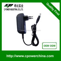 China 12W Power Supply Adapter with Output Current of 1000mA and Input Voltage of 100-240V for sale