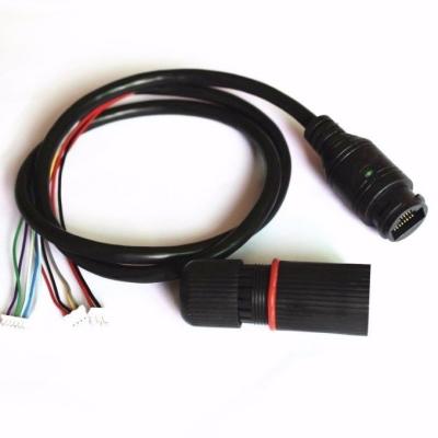China 12V Waterproof POE Injector Splitter Cable for CCTV System IP Camera Wireless AP NVR for sale