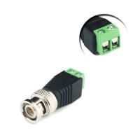 China ABS CCTV Camera Connectors 2.1mm DC RCA Phono BNC Plug and Socket Cable Connection for sale