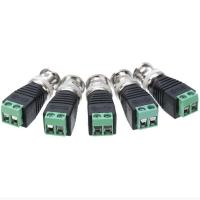 China Wire Connecting Made Possible with CE Certificate Coax CAT5 To Coaxial BNC Connector for sale