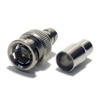 China RG59 Coaxial Cable CCTV BNC Male Connector Adapter for Smooth Signal Transmission for sale