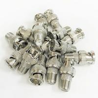 China CE Certified BNC Male to F Female Coax RF Connector Adapter for CCTV RG6 RG59 CE for sale