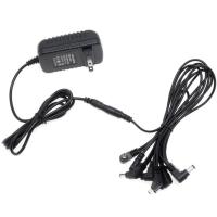 China 5V 1.5m Optional DC Cable Effect Pedal Power Supply Adapter with UK US AU EU CN Plug for sale