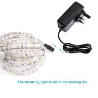 China Black Color UK 12V 1.5A 2A AC Wall Charger Power Cord Adapter for Digital Photo Frame for sale