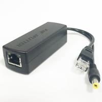 China 48V 12V IEEE 802.3af Compliant Active POE Splitter Adapter for CCTV 205mm Wire Length for sale