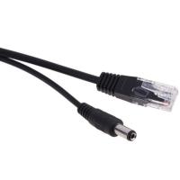 China Passive Power Over Ethernet Adapter for IP Camera Supports 24V Black/White Optional for sale