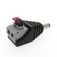 China Securely-Designed C-Power DC Power Jack Plug Screwless Quick Wire Connector 5.5x2.1mm for sale