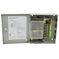 China 120W 9CH 12V 10A Output Current Multiple Output Power Supply Box for CCTV Space-Saving for sale