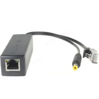 China 48V to 12V 5V 2.4A Active PoE Splitter for CCTV IP Camera IEEE802.3 Compliant in Black for sale