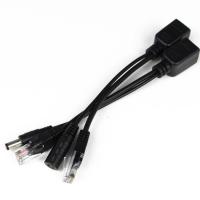 China C-Power POE Splitter Injector Splitter with 30-40m Transmission Distance 53g Weight for sale