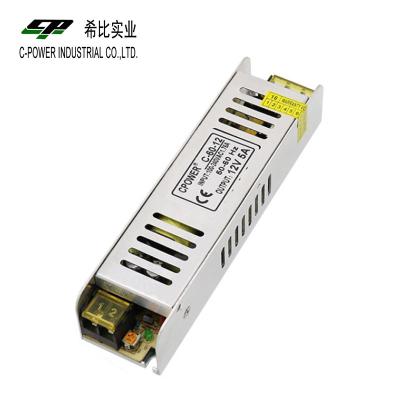 China 220V Input Voltage Slim Power Supply for TV Systems LED Lights and CCTV 12V DC Output for sale