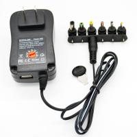 China 100-240V AC 50/60Hz Input 3V-12V Adjustable Adapter Universal Power Supply Transformer for sale