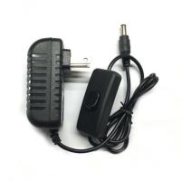 China ABS PC 100-240V AC Inline On Off Switch Power Adapter with Output Current of 2000mA for sale