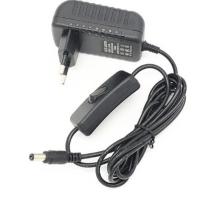 China 12V 1A/2A C-Power Power Supply with On/Off Switch and DC Connector 5.5*2.5mm/5.5*2.1mm for sale