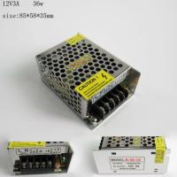 China Silver 36W 3.2A 3A Constant Voltage AC to DC Power Supply 110V/220V Output 36W 12V 24V for sale