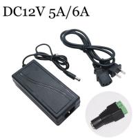 China 5.5*2.1 DC Connector 12v 5a 3 Pin Din Connector Power Adapter for US UK AU by C-Power for sale