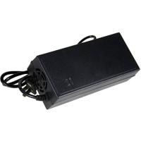 China 54.6V2A Lithium ion/Li-ion/Lipo Battery Smart Charger with 5.5*2.1mm DC plug Black for sale